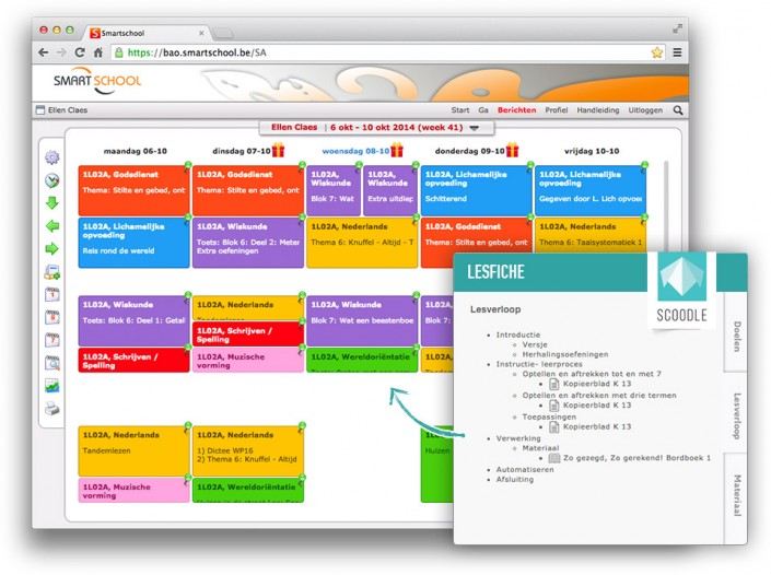 Scoodle-lesfiches beschikbaar in Smartschool Scoodle-lesfiches beschikbaar in Smartschool