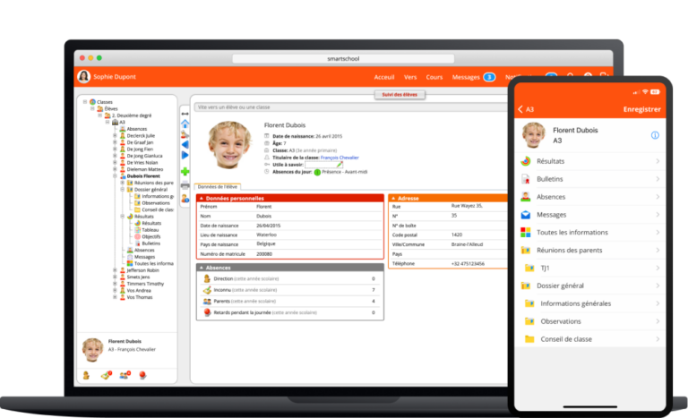 Smartschool pour les écoles fondamentales - Smartschool