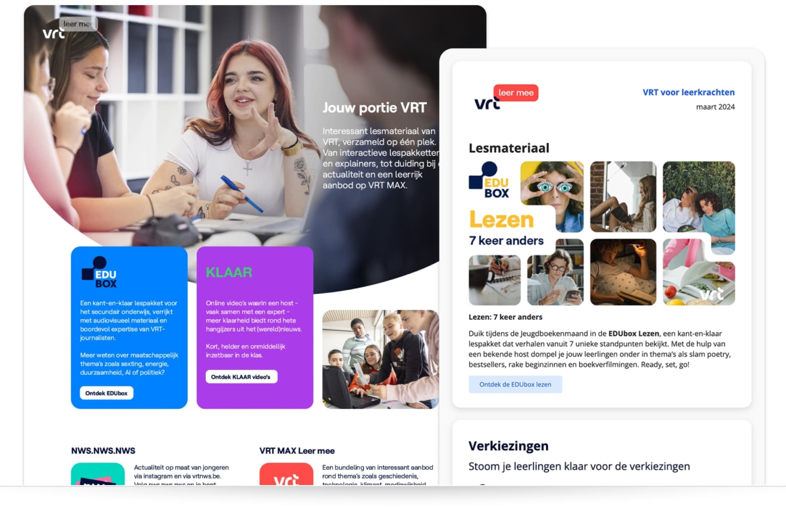 Nieuw in Planner: VRT Leer mee – Smartschool